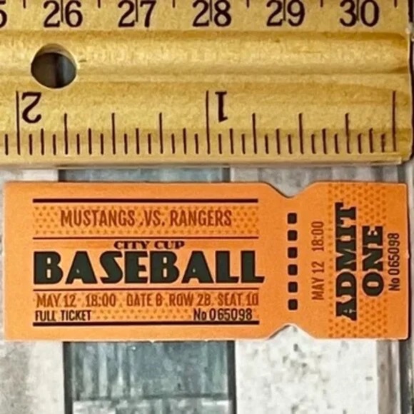 Design | 110 Vintage Entrance Ticket Reusable Sticker Decal | Poshmark